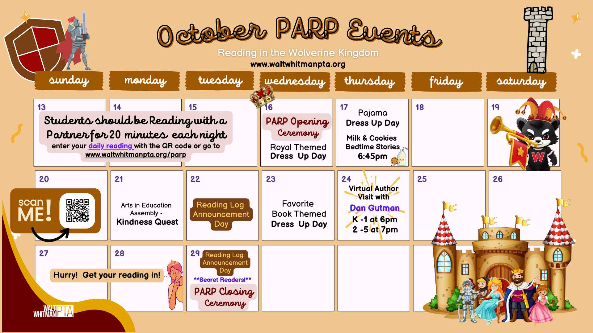 NYS PTA PARP Program – Walt Whitman PTA